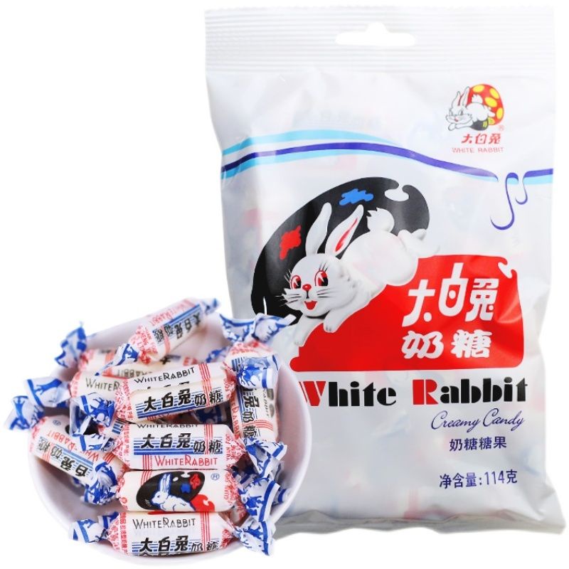 Jual Milk Candy White Rabbit/Permen Susu/大白兔奶糖 | Shopee Indonesia