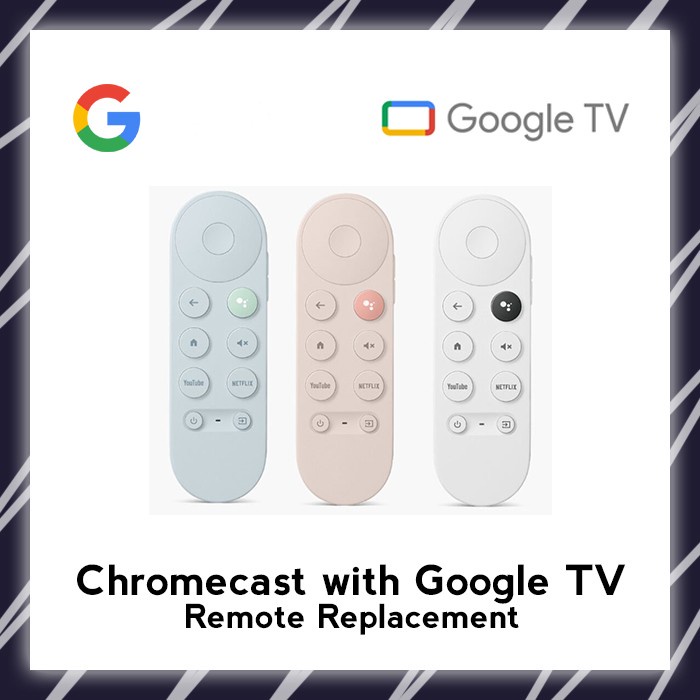 Jual Chromecast with Google TV - Remote Replacement | Shopee Indonesia