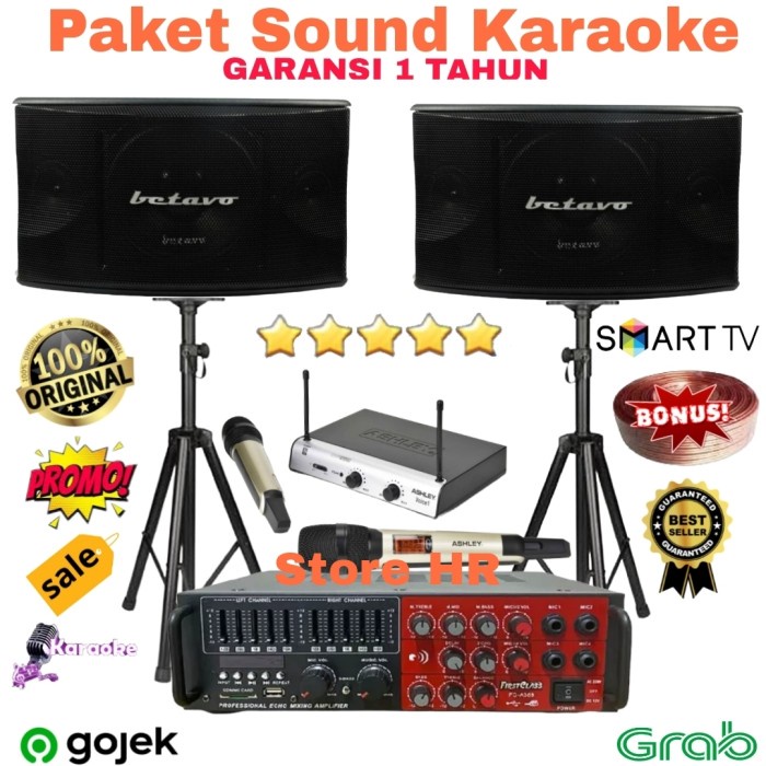 Jual Paket Sound System Karaoke Betavo 10 Inch Siap Pakai #Original ...