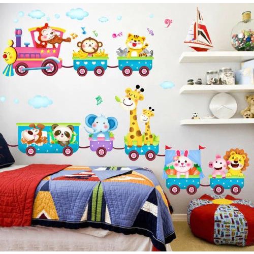 Jual Reliza Wallsticker Wall Sticker Planet Tata Surya Transportasi ...