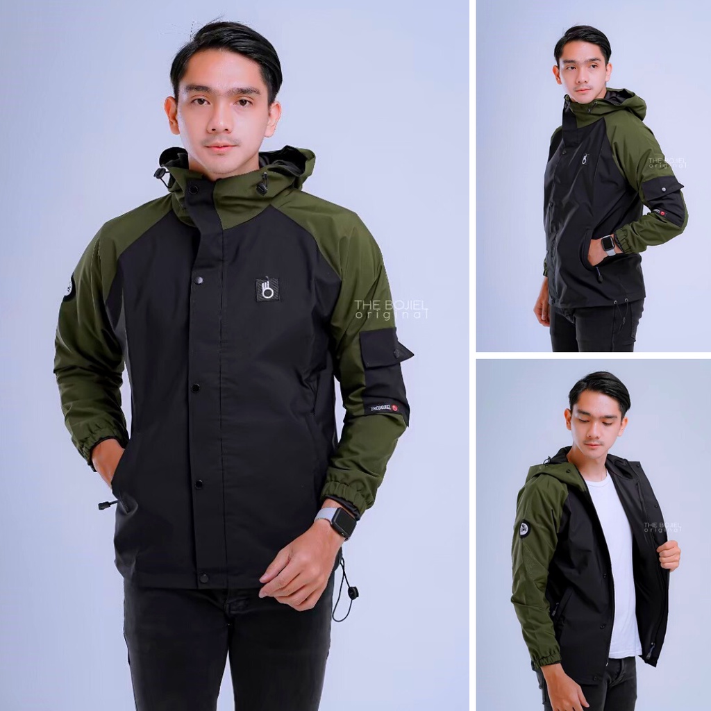 Jual Jaket Parasut Wateproof Unisex Branded Original The Bojiel / Jaket ...