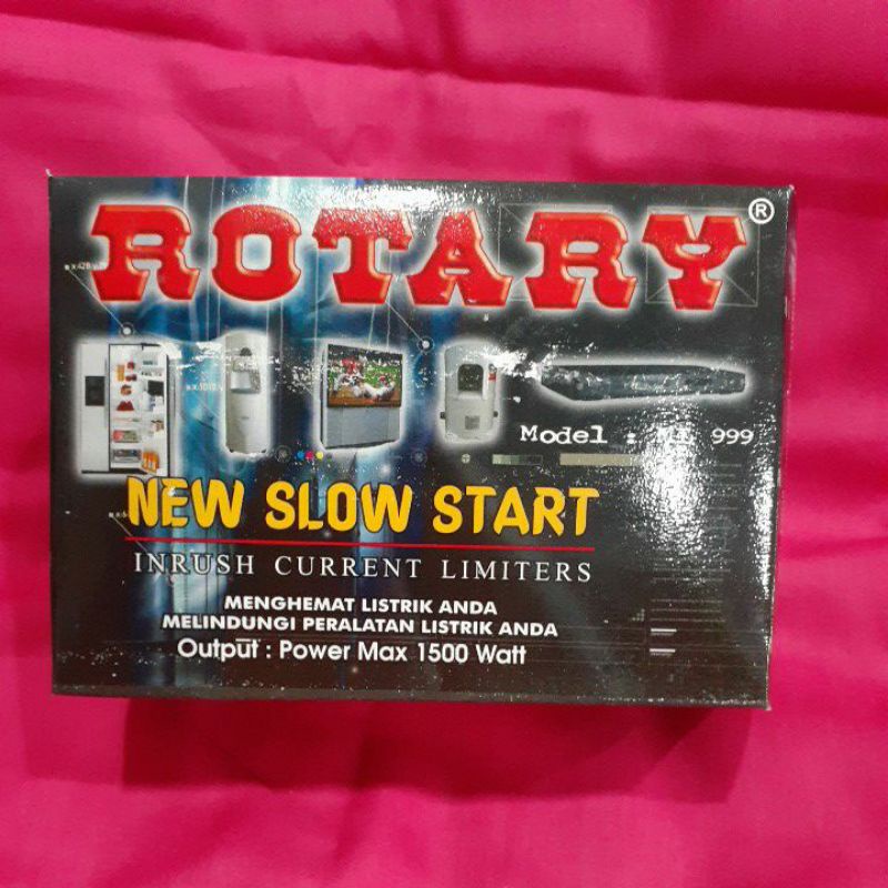 Jual NEW SLOW START ROTARY KOTAK HITAM | Shopee Indonesia