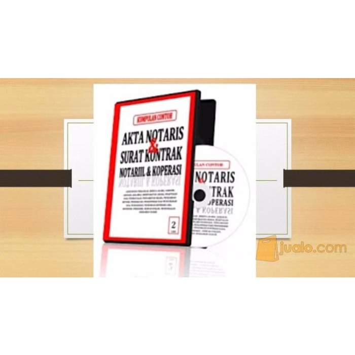Jual Buku Draft Akta Notaris & Surat Perjanjian / Kontrak Notaris ...