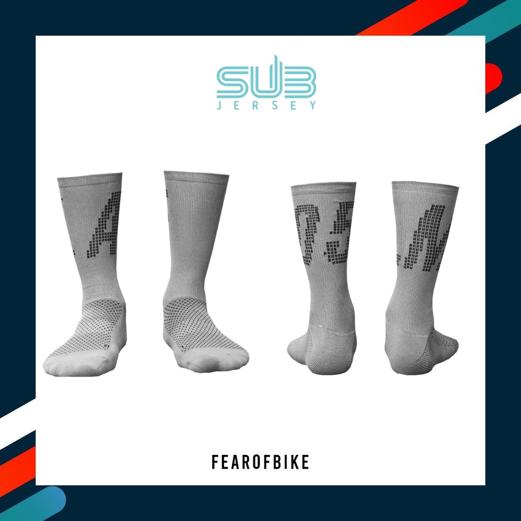 Jual Socks Sub Jersey 05AM New GREY Kaos Kaki Sepeda SubJersey Gowes | Shopee Indonesia