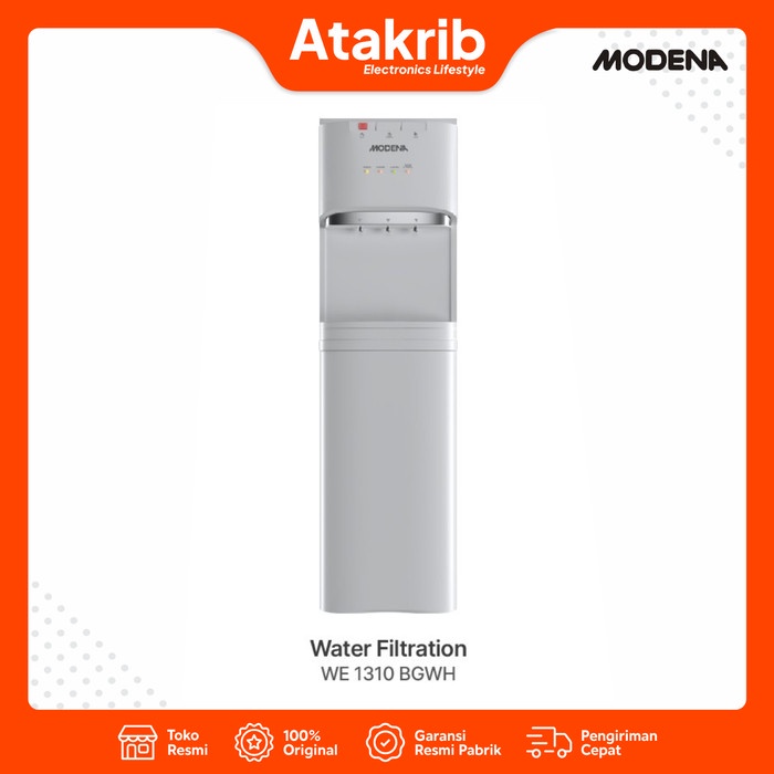 Jual MODENA DISPENSER WE 1310 BGWH Water Filtration | Shopee Indonesia