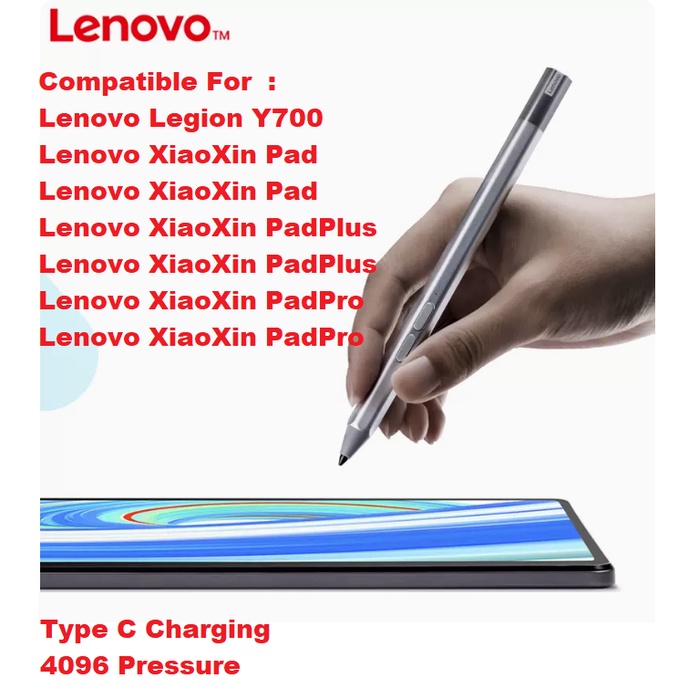Jual Stylus Pen Lenovo Precision Pen 2 for Legion Y700 Xiaoxin Pad Pro ...