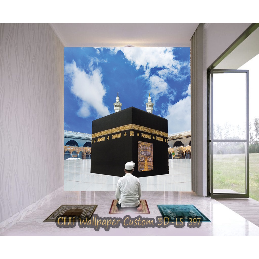 Jual Wallpaper Custom 3D Islamic Mushola - Wallpaper dinding murah ...