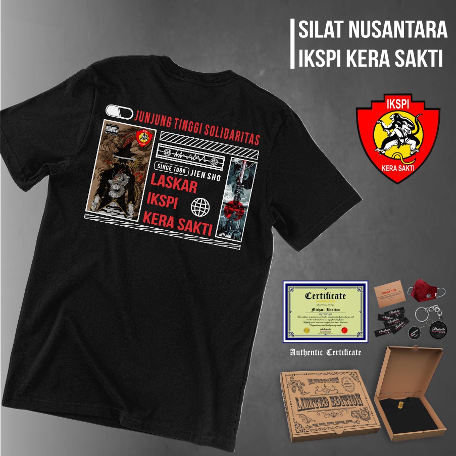 Jual [TERMURAH] KAOS IKSPI KERA SAKTI JIENSHO HOJIEN KODE KS LASKAR ...