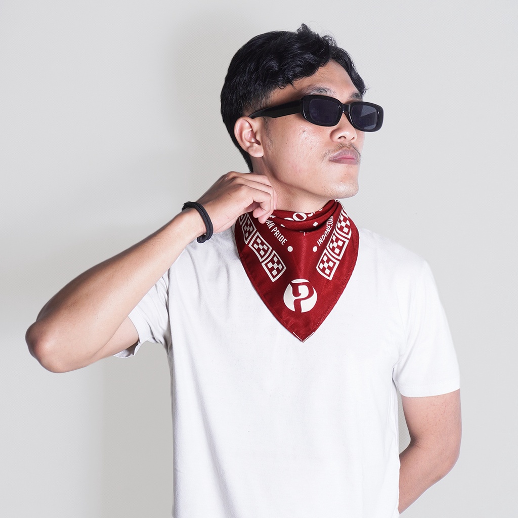 Jual Prodigo * Slayer Bandana Ulos motif 1 | Paisley Scarf Syal Ikat ...