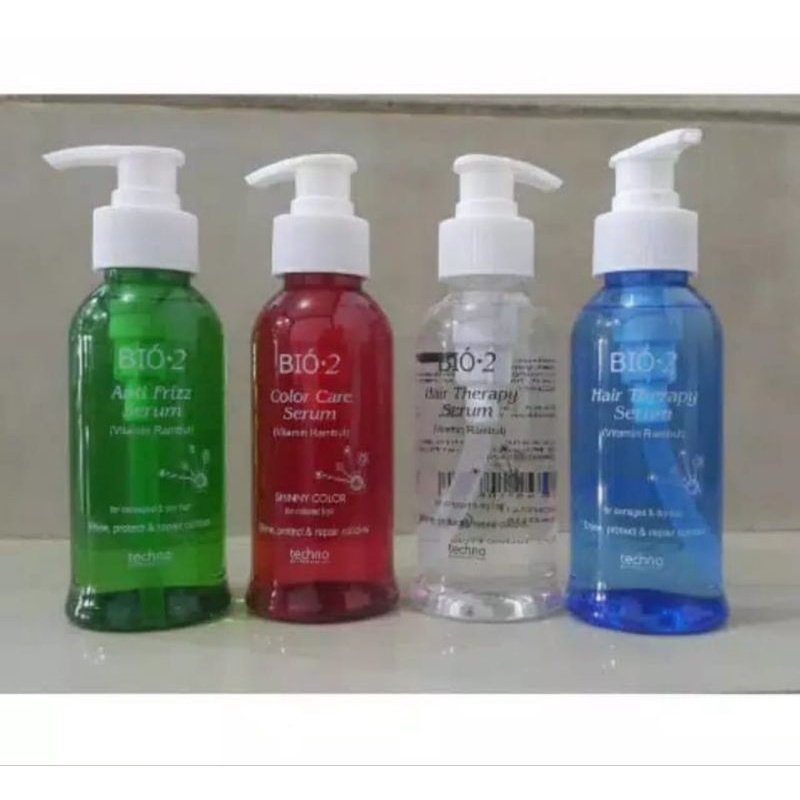 Jual Vitamin rambut Bio-2 hair care Anti frizz Serum & Dry Hair Botol ...