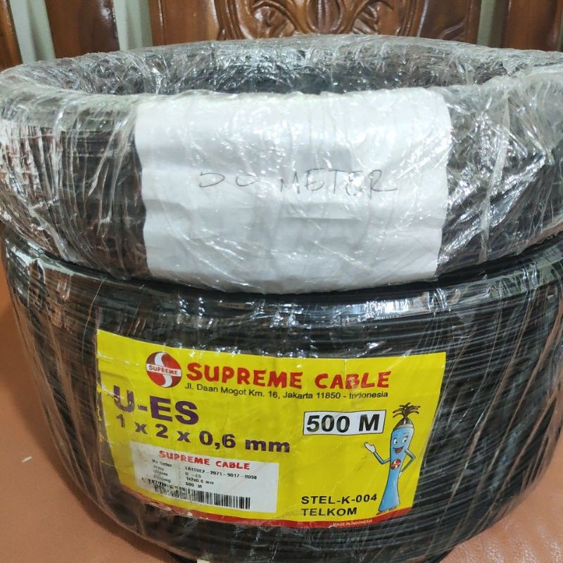 Jual Kabel Telepon Supreme 2x1x0,6 outdoor @50mtr | Shopee Indonesia