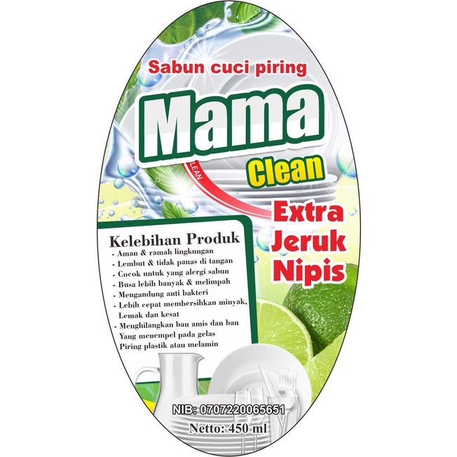 Jual stiker cromo label sabun cuci piring | Shopee Indonesia