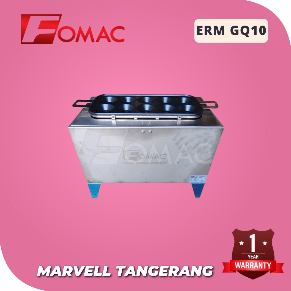 Jual Mesin Sostel / sosis telur ERM-GQ10 Egg Roll Sausage Gas Fomac ...
