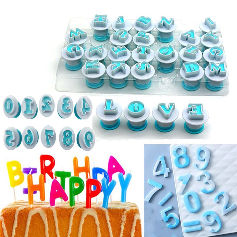 Jual Mi.more 26Pcs Cetakan Huruf Plunger Huruf Besar/kecil Dan 10 Pcs ...
