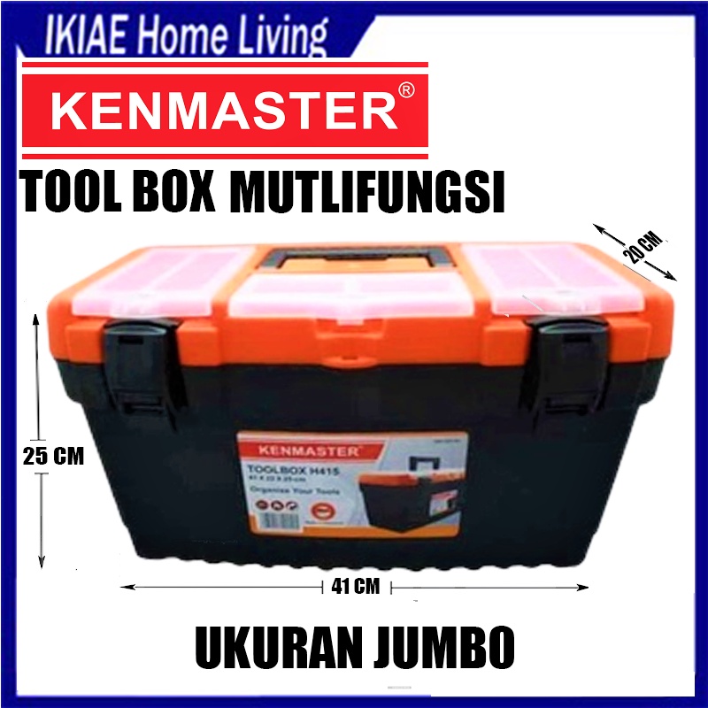 Jual Kenmaster H415 Toolbox Tool box Mano Besar Tool Box Kotak Perkakas ...