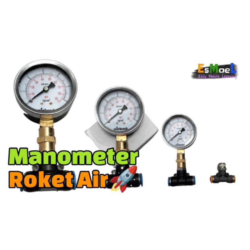 Jual Manometer Roket Air lengkap dengan dudukannya. | Shopee Indonesia