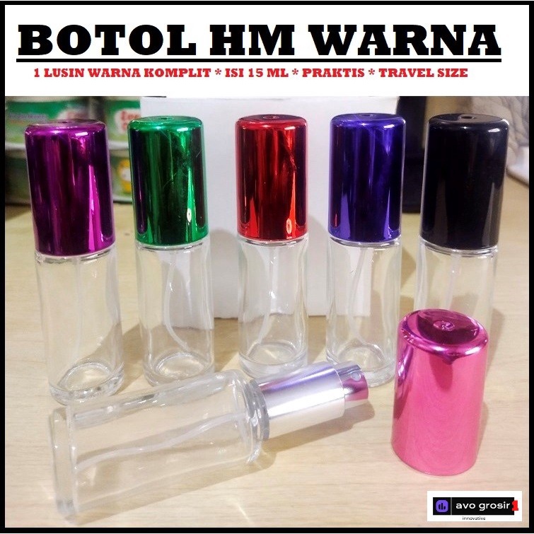 Jual Botol parfum HM 15 ML Warna / Silver | Shopee Indonesia