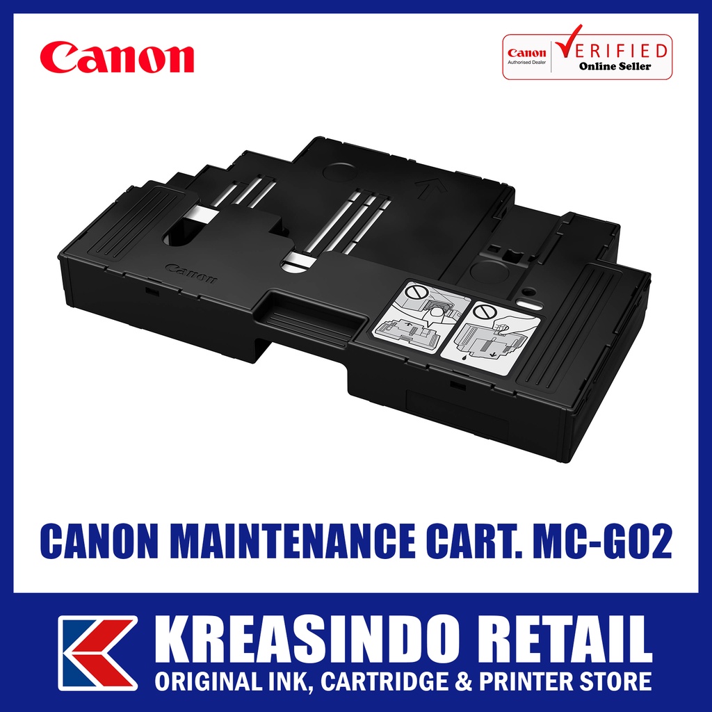 Jual Canon Maintenance Cartridge MC-G02 MCG02 Original | Shopee Indonesia