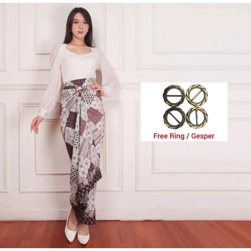 Jual ( 50 Motif ) Rok Lilit Batik Modern Motif Terbaru / Rok Serut ...
