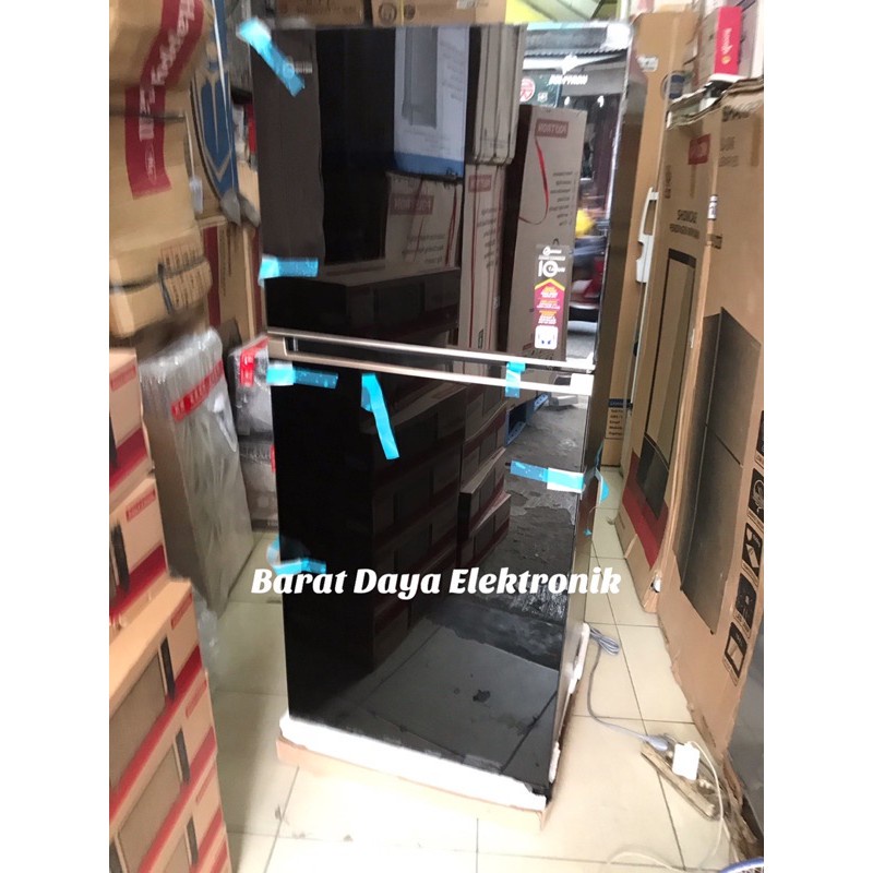 Jual Kulkas Inverter POLYTRON Belleza JUMBO 2 pintu 220L Inverter PRW ...