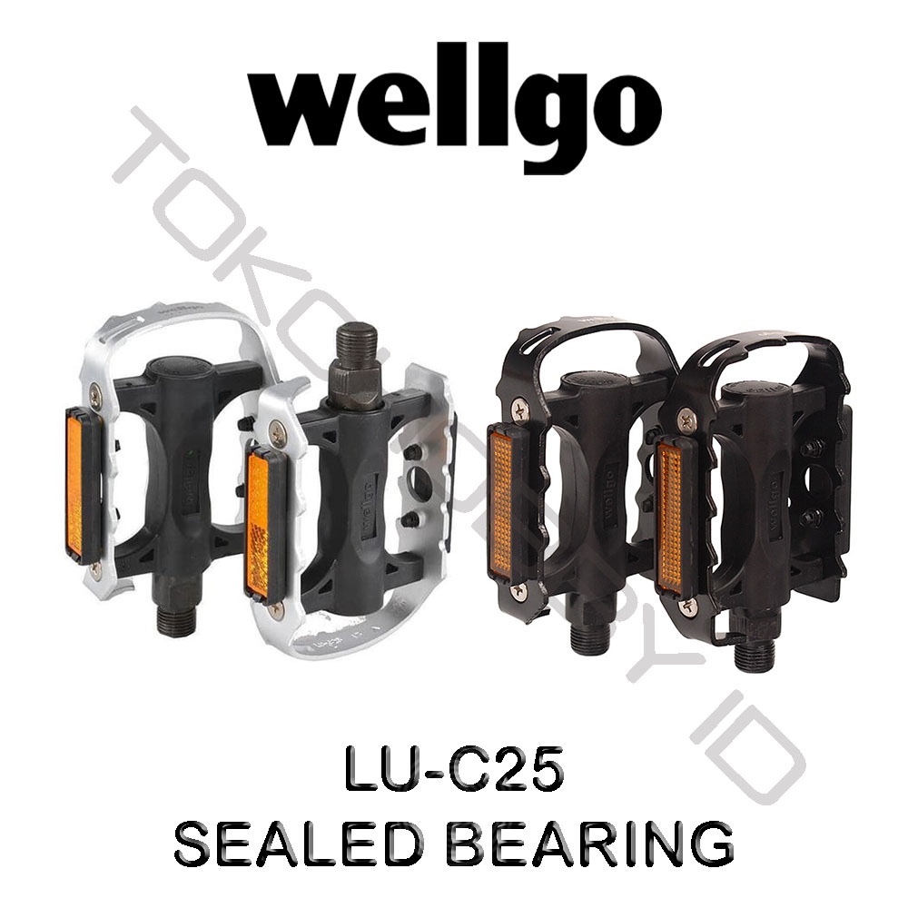 Jual WELLGO LU C25 Pedal Sepeda Lipat Seli MTB Touring Roadbike Bearing | Shopee Indonesia