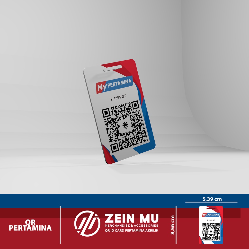 Jual Emblem My Pertamina Barcode / ID Card My Pertamina / Standee My ...