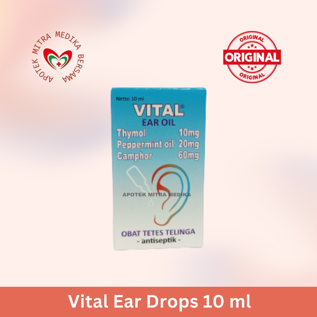 Jual Vital Ear Drops 10 ml | Shopee Indonesia