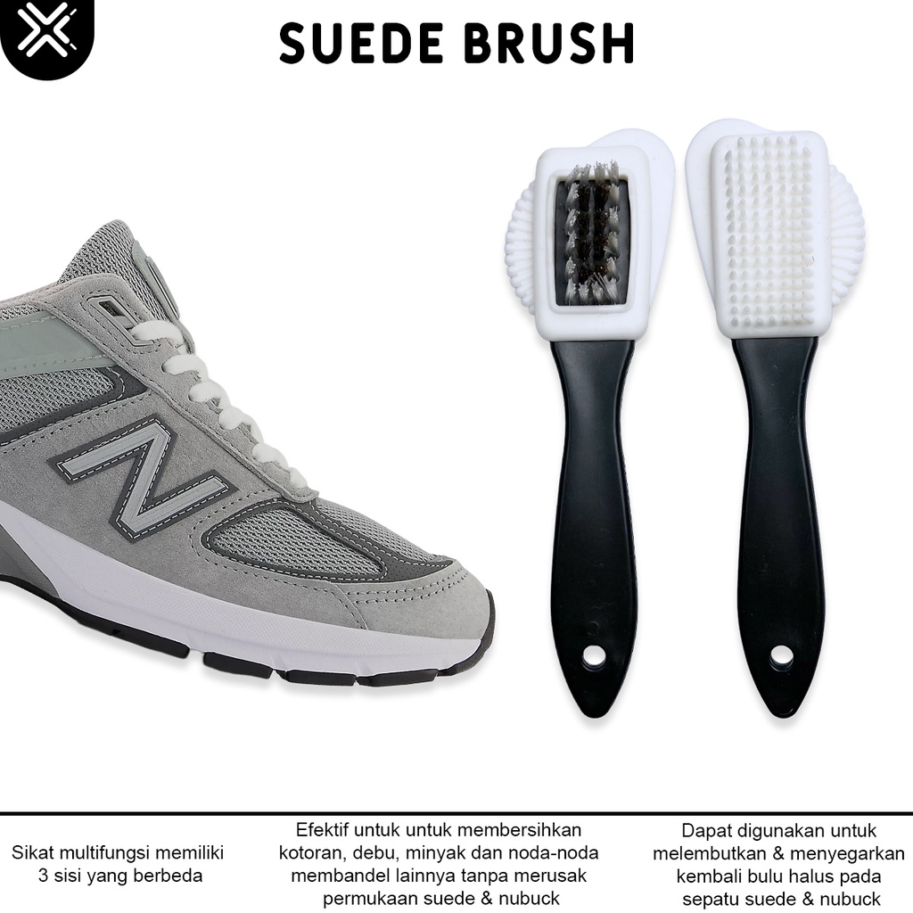 Jual Sikat Sepatu Suede Nubuck Multifungsi / Suede Brush / Pembersih ...