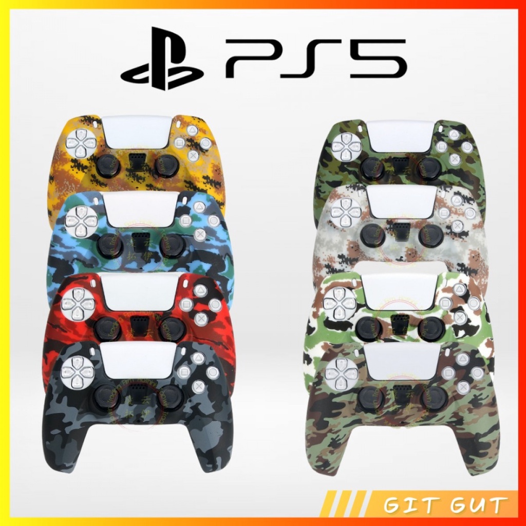 Jual PS5 Motif Army Camouflage sarung Silicone Silikon Dualsense ...