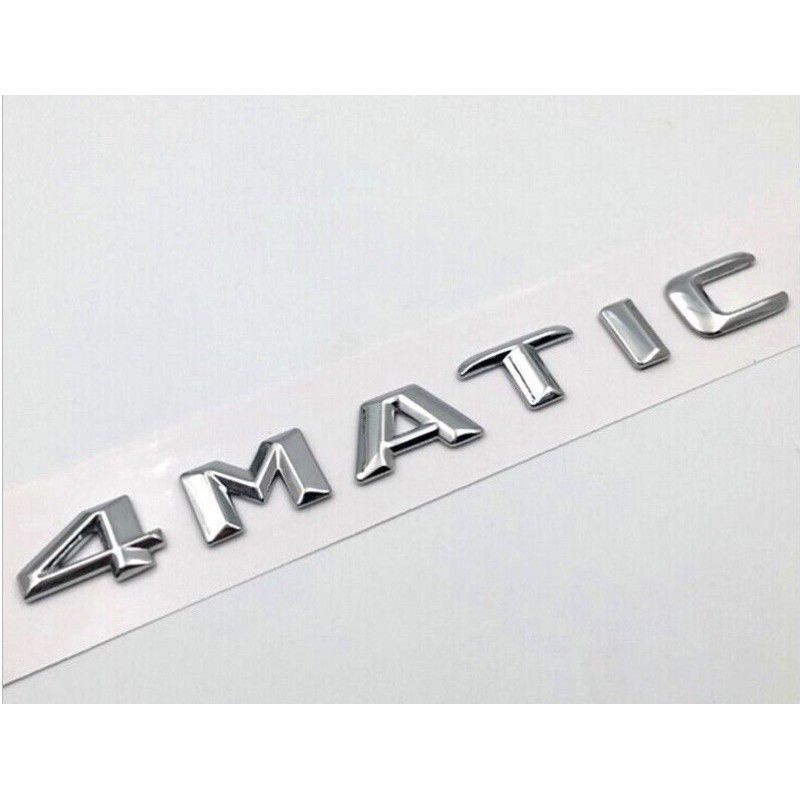 Jual EMBLEM 4MATIC MERCEDES BENZ / EMBLEM TULISAN 4MATIC GRADE A ...