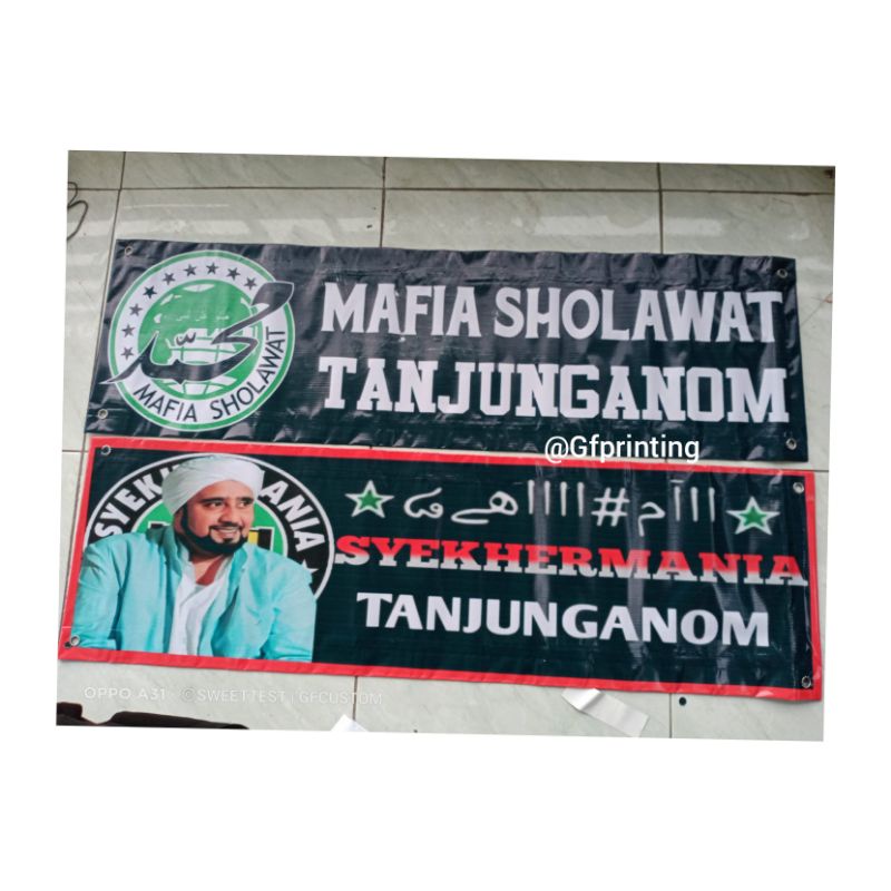 Jual BANNER/MMT MAJELIS UKURAN 100X30CM | Shopee Indonesia