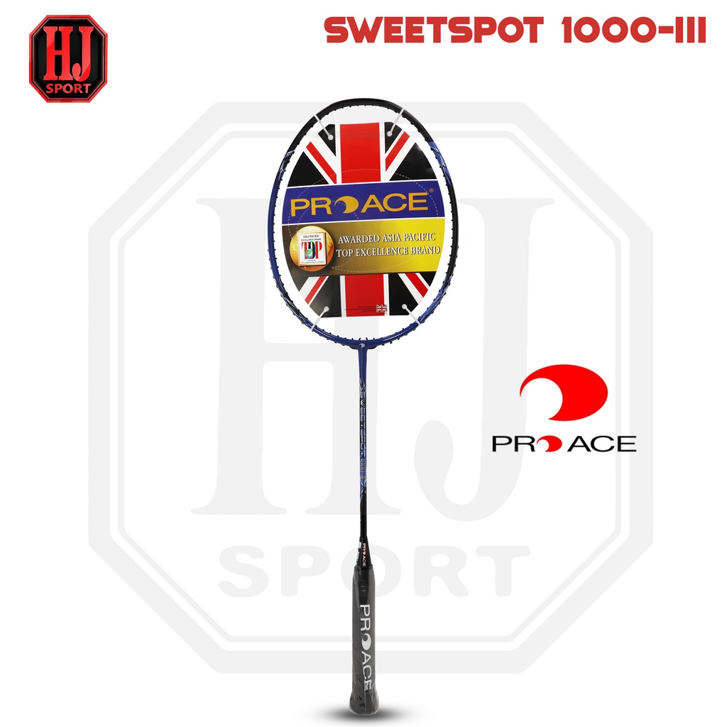 Jual Raket Original Pro Ace Sweetspot 1000 III Bonus Kaos, Senar dan ...
