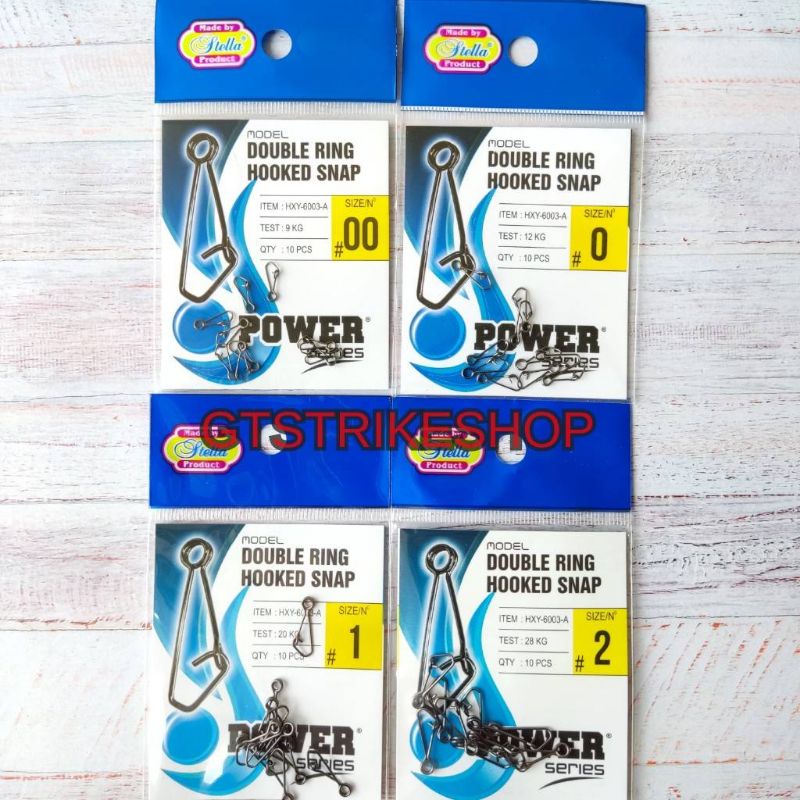 Jual Hooked Snap Double Ring Stella Peniti Pancing | Shopee Indonesia