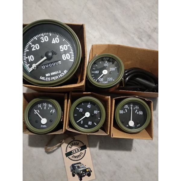 Jual Speedo meter jeep willys | Shopee Indonesia