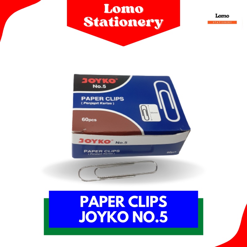 Jual Paper Clips Joyko No.5 | Shopee Indonesia