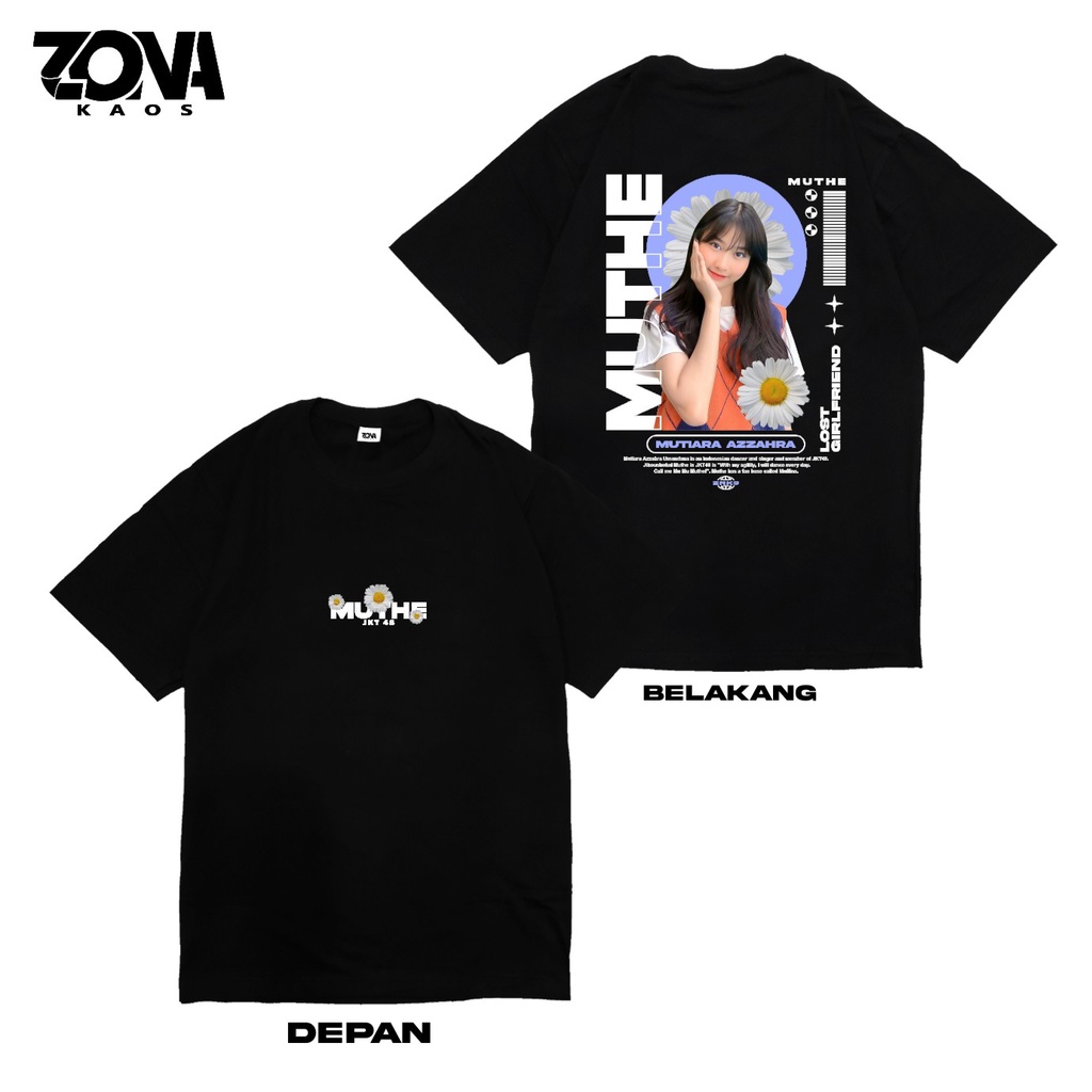 Jual KAOS JKT48 NEW ERA MUTHE - TSHIRT MEMBER JKT 48 NEW ERA Mutiara ...