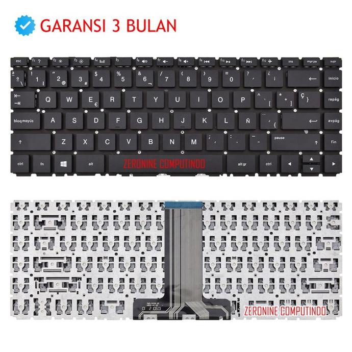 Jual KEYBOARD HP 240 G6 245 G6 246 G6 TPN-W125 TPN-Q186 TPN-Q189 TPN ...