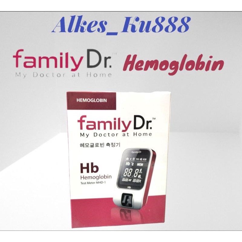 Jual Family Dr Mesin Tes Hb Hemoglobin/Alat Cek Hemoglobin | Shopee ...