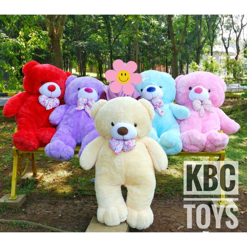 Jual Boneka Teddy Bear Besar / Jumbo 1.2M Kualitas SNI | Shopee Indonesia