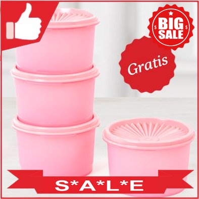 Jual Tupperware Mini Deco Canister 600ml ECER 1pcs Tupperware Original ...