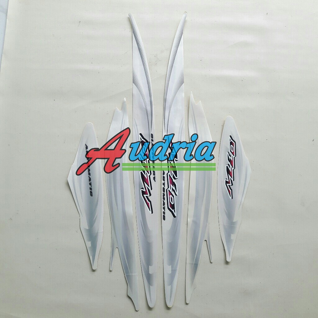Jual Striping Sticker Motor Yamaha Mio Sporty 2007 std full putih ...