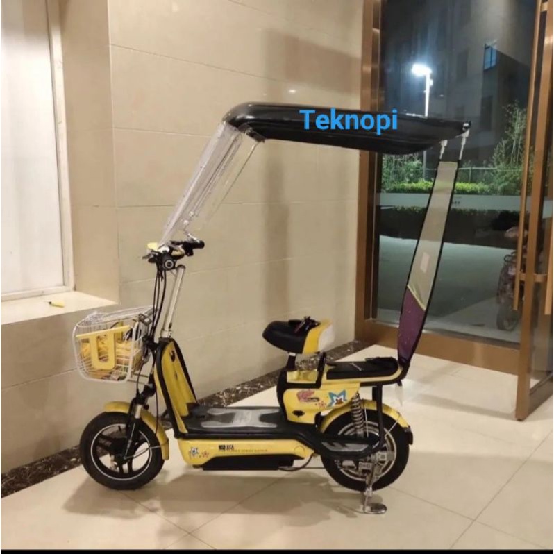 Jual kanopi sepeda motor listrik ( pake JNE atau JNT Cargo ongkir lebih ...