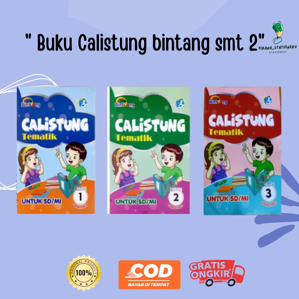 Jual BUKU CALISTUNG KLS 1 , 2 , 3 SMT 2 | Shopee Indonesia