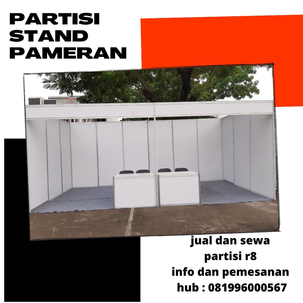 Jual booth stand partisi r8 | stand pameran | Shopee Indonesia