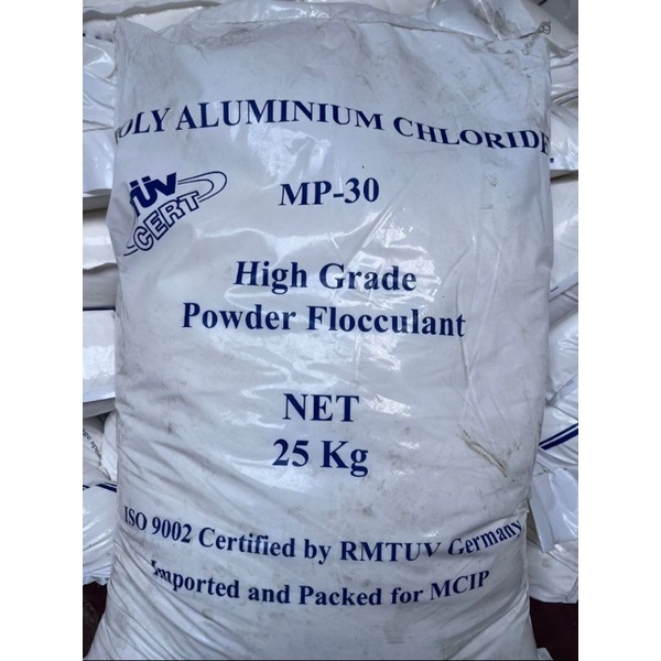 Jual PAC GERMAN / POLY ALUMINIUM CHLORIDE (25KG) | Shopee Indonesia