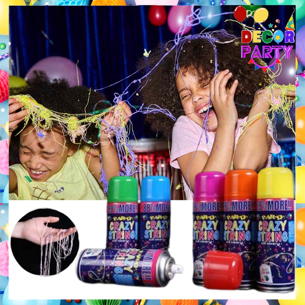 Jual DP String Spray Party Semprotan Pesta Crazy String Semprotan ...