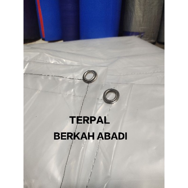 Jual terpal plastik transparan ukuran 1x3 1 meter x 3 meter bening ...