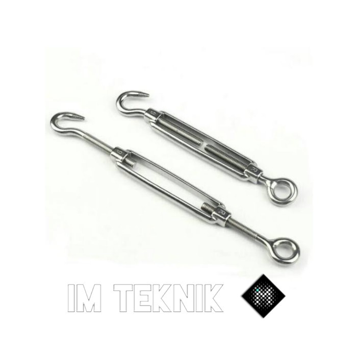 Jual Taka Pengencang Pengendor Tali Baja Ss304 Turnbuckle M8 Jarum ...