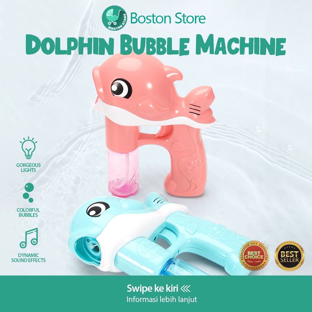 Jual Bostonstore Pistol Gelembung / Mainan Bubble Machine Toys Anak Bubble Gun Pistol Gelembung ...
