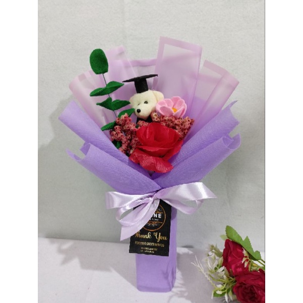 Jual buket wisuda 20rb an / buket wisuda murah | Shopee Indonesia